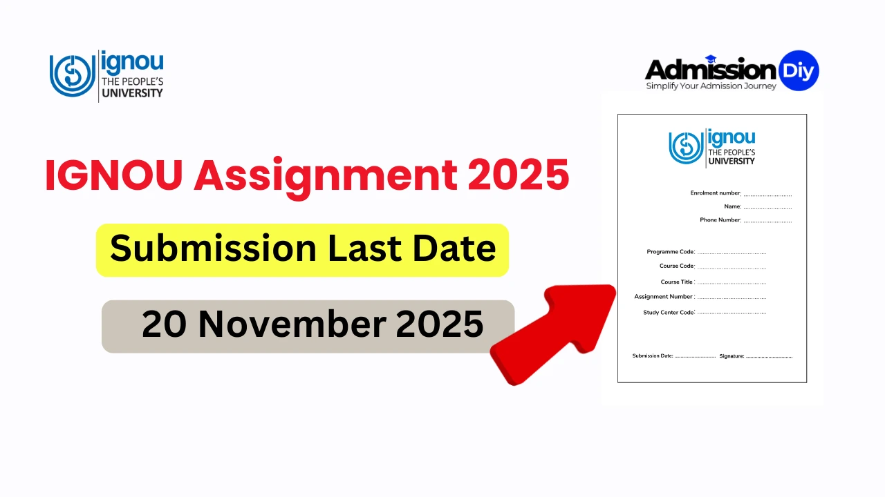 IGNOU Extends Assignment Submission Deadline for December 2025 Term-End ...