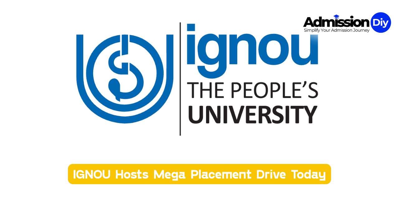 IGNOU Hosts Mega Placement Drive Today - Latest Education News